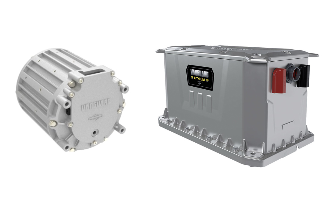 Vanguard shows off new motors, controllers and battery packs in ...