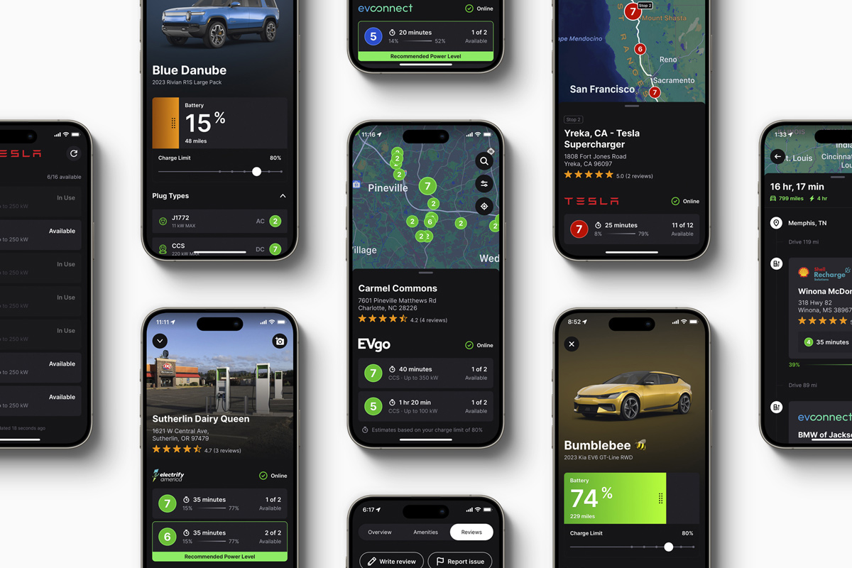New version of Chargeway EV routing app embeds real-time charger info ...